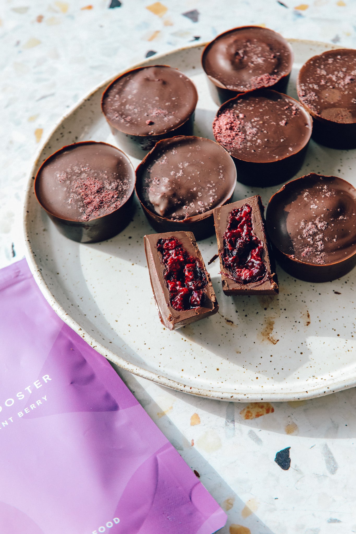 Immune Berry Chocolates